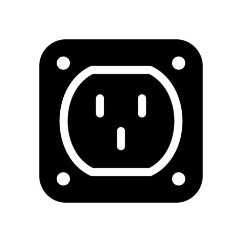 Socket Icon Vector Symbol Design Illustration 26220880 Vector Art At