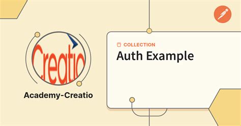 Auth Example Creatio Auth Example Postman Api Network