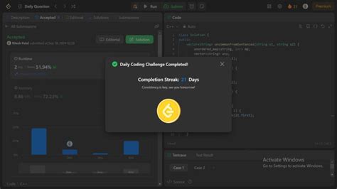 Ritesh Patel On Linkedin Day278 Potd Code Continuity Challenge
