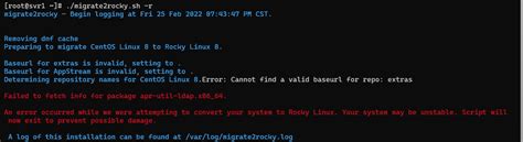Error Cannot Find A Valid Baseurl For Repo Extras · Issue 164 · Rocky Linuxrocky Tools · Github