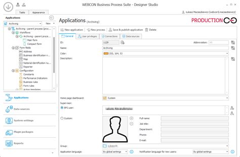Form Fields Webcon Bps