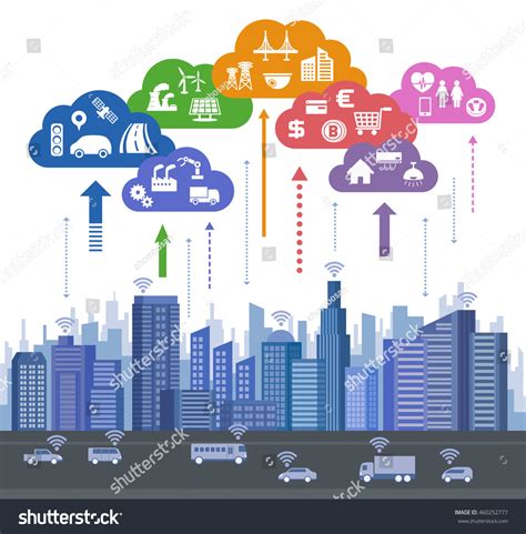 Cps Cyber Physical System Concept Image Stock Vector Royalty Free 460252777 Shutterstock