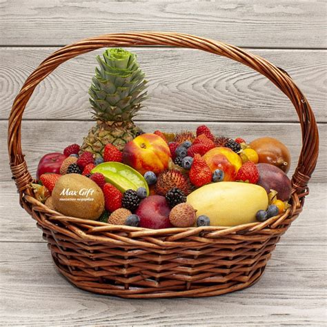 Фруктовые корзины, экзотические фрукты, корзинка фруктов для Вас