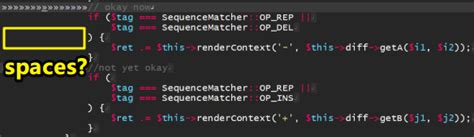 psr2 · issue 2 · jfcherng php diff · github