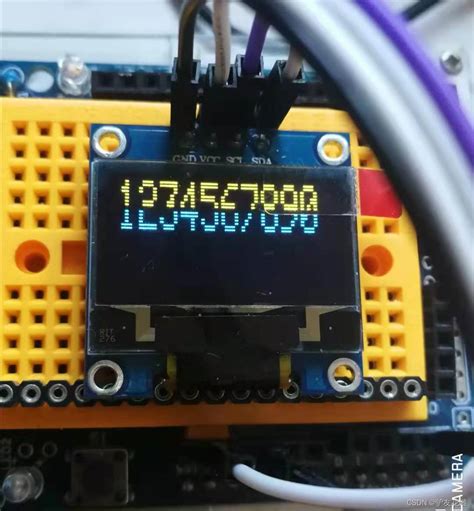 【雕爷学编程】arduino动手做（93） 096寸oled液晶屏模块8096 Oled屏连arduino Uno Csdn博客