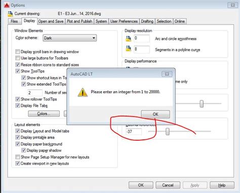 Solved Cannot Access Options Dialog Box Autodesk Community