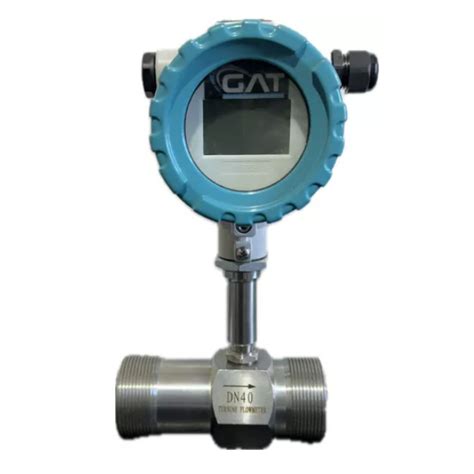 Medidor De Vazão Tipo Turbina Dn 40 Gat Instrumentação
