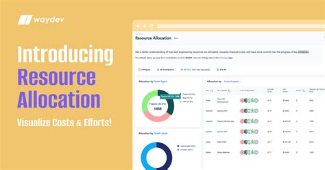Introducing Resource Allocation Visualize Costs And Efforts Waydev
