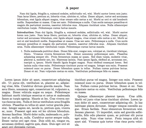 Lists Width Of Structured Abstract In Revtex Tex Latex Stack