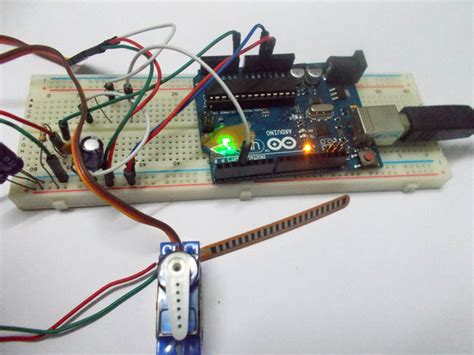 Servo Motor Control By Flex Sensor Duino