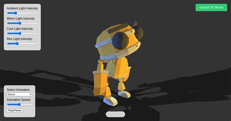 3d Model Viewer With Elevated Model Position