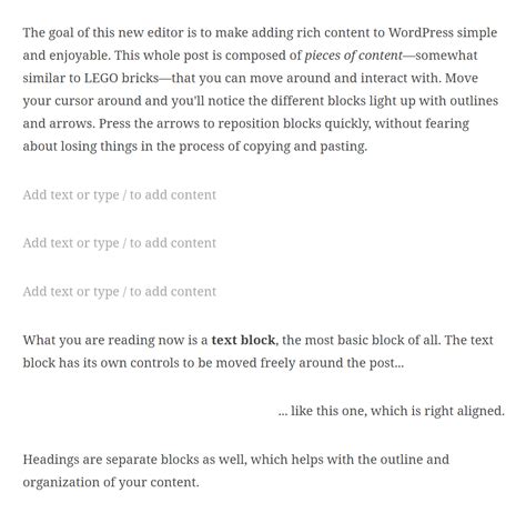 Feature Request Empty Space Block · Issue 6059 · Wordpressgutenberg · Github