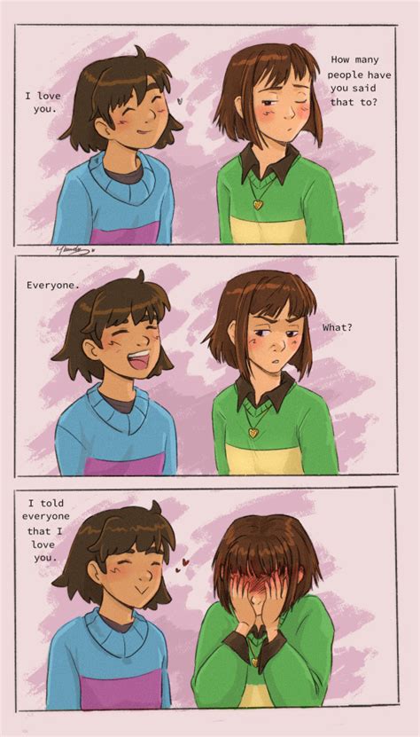 Chara X Frisk On Tumblr