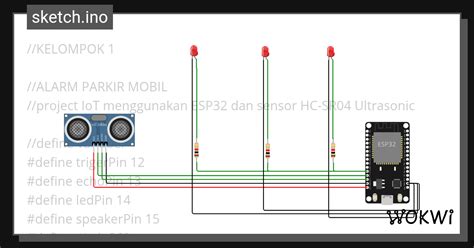Alarm Parkir Wokwi Esp32 Stm32 Arduino Simulator Alarm Parkir Wokwi Esp32 Stm32 Arduino Simulator