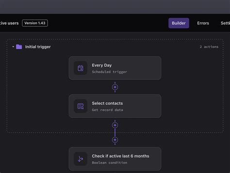 Workflow Automation Saas Dark Mode Saas Infographic Design Gui Design