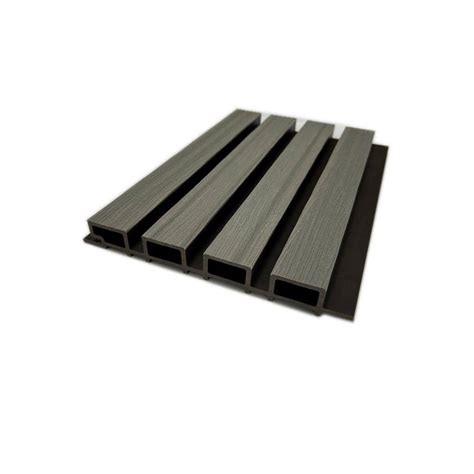 Ejoy 98 In X 107 In X 1 In 4 Grid Composite Cladding Siding Outdoor Wall Panel In Grey Color