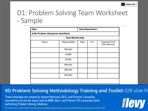 Ppt 8d Problem Solving Methodology Training And Toolkit 128 Slide Ppt Powerpoint Presentation Ppt 8d Problem Solving Methodology Training And Toolkit 128 Slide Ppt Powerpoint Presentation