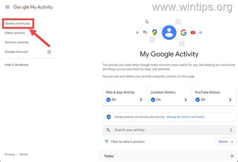 How To Delete Google Account Activity On Mobile Or Desktop WinTips Org