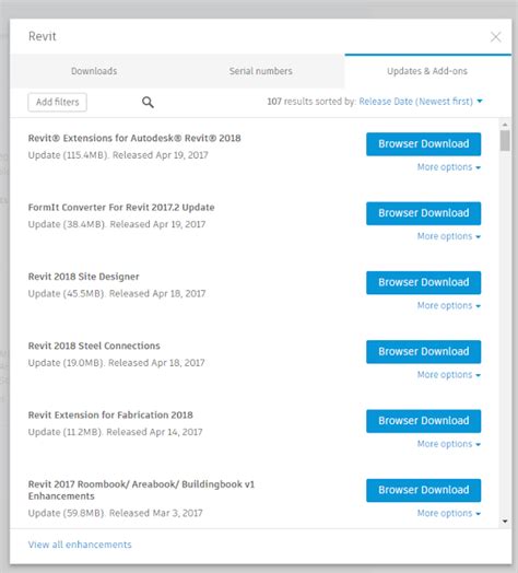 Revit 2018 Extensions Available Revit News
