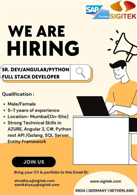 Sigitek Software Services On Linkedin Fullstackdevelopers Fullstack