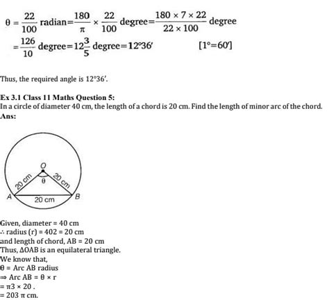 Ncert Solutions For Class 11 Maths Chapter 3 Trigonometric Functions