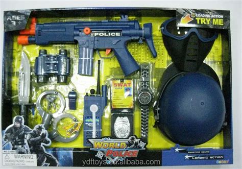 Divertido Policía Conjunto De Juguete Para Niños De Juguete Pistola De