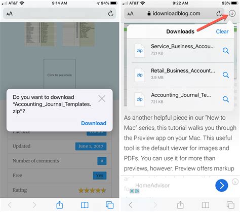 How To Use The Safari Download Manager On Ios