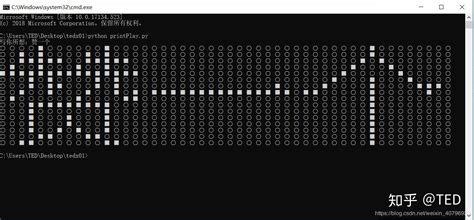 python print 玩转点阵字 知乎