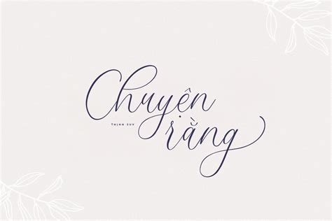 Montery Script Font Chữ Viết Tay Việt Hóa