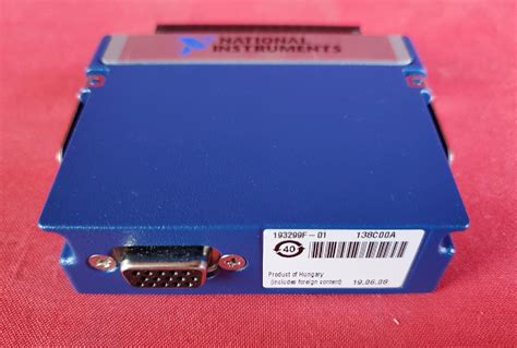 Ni 9205 National Instruments C Series Voltage Input Module