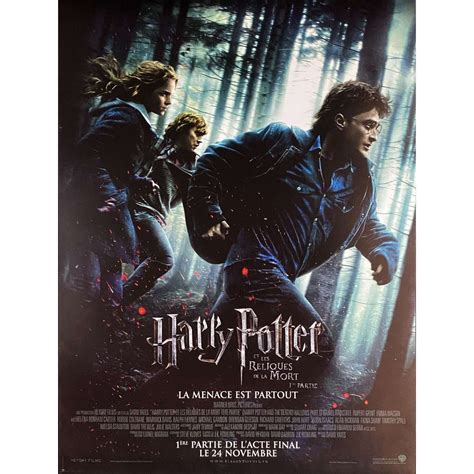 Harry Potter And The Deathly Hallows 2 French Movie Poster 15x21 In