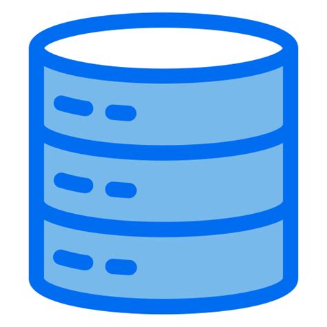 Generic Color Lineal Color Database Icon