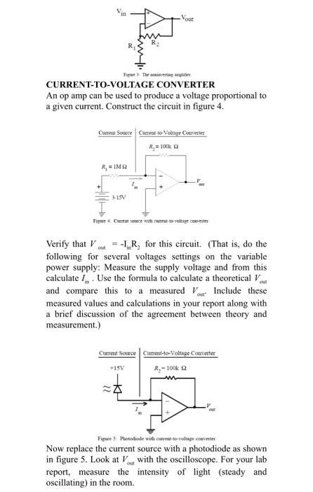 solved lab 9 op amp circuits introduction this lab
