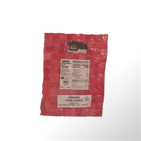 java tuna cubes my kosher meat