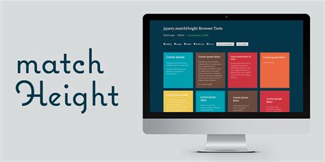 簡単に高さを揃えることができる優秀jQueryプラグインmatchHeight うぇぶもよう