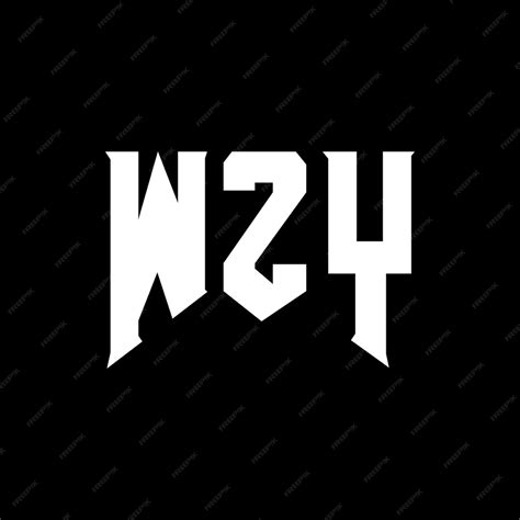 기술 회사 Wzy의 글자 로고 디자인 Wzy 로고 디자인 검은색과 색 컬러 조합 Wzy 터 Wzy 디자인 Wzzy 아이콘 Wzy 알파 Wzy 타이포그래피 로고 디자인