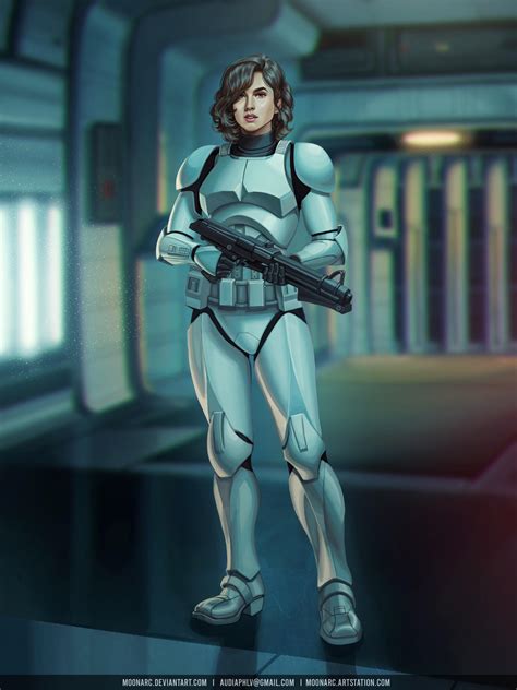 Female Clone Trooper By Moonarc On Deviantart