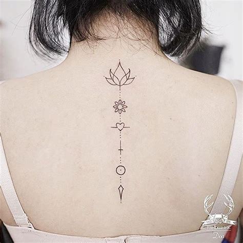 Minimalist Back Tattoo Ideas For Women Sleek Designs That Speak