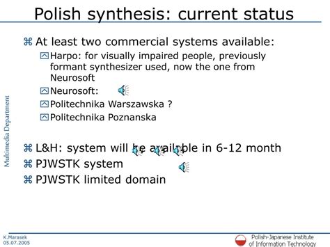 Ppt Introduction To Text To Speech Synthesis Powerpoint Presentation Id 4242883