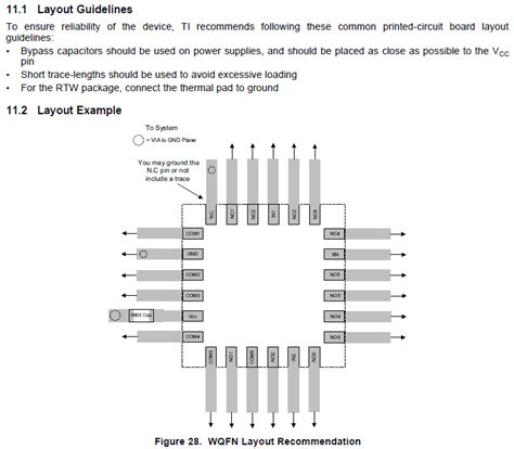 TS A E V Channel Switch W V Logic Control Layout Guidelines Switches