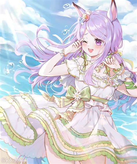目白麦昆马娘女孩子目白麦昆（赛马娘）赛马娘pretty Derby Kaoruruillustration Pixivdaily