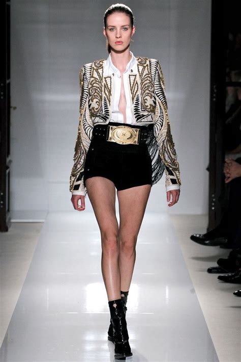 Balmain Spring 2012 Ready To Wear Fashion Show Fashion Show Runway