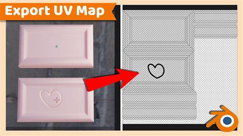 How To Export UV Map Blender Tutorial YouTube