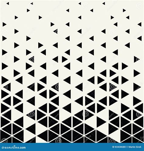 Halftone Triangle Particles Vector Abstract Technology Background 155709446