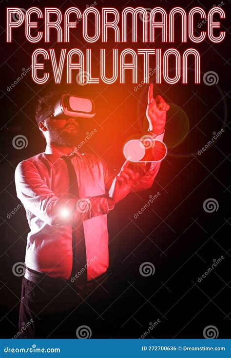 Text Caption Presenting Performance Evaluation Conceptual Photo The