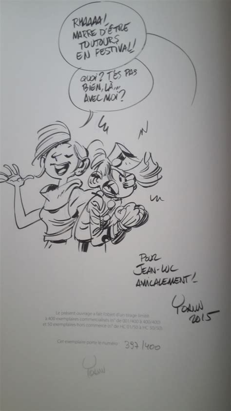 Yoann Spirou Par Yoann Dédicace