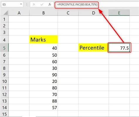 How To Calculate Percentiles In Excel Excel Wizard