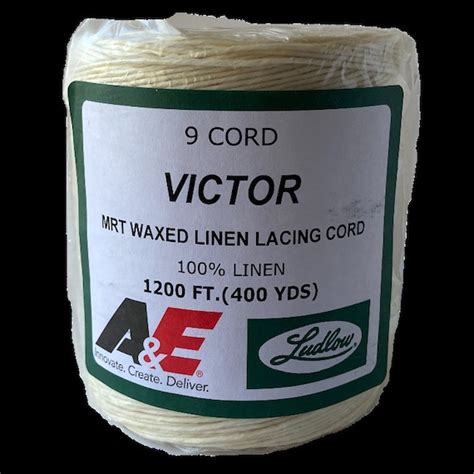Waxed Lacing Cord