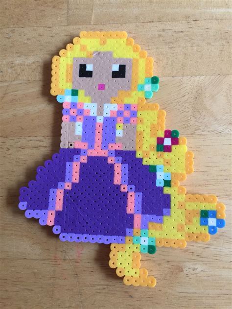 Rapunzel Perler Bead Pattern Disney Princess Craft