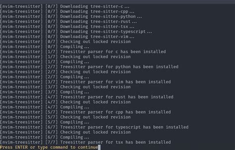 Nvimtreesitter Error During Compilation Rneovim